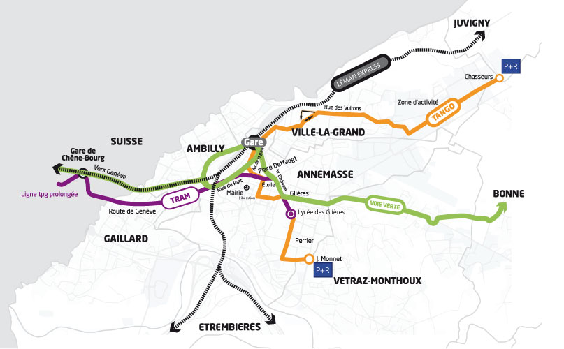 Prolongement du tramway entre Genève et Annemasse – Virginie DUBY-MULLER